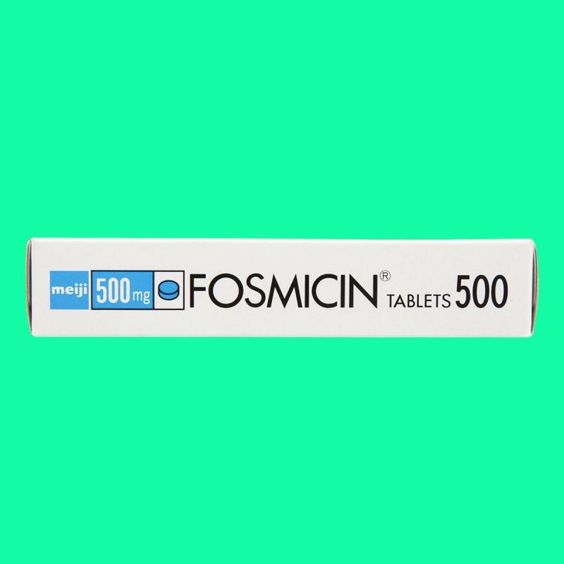 Thuốc Fosmicin tablets 500 điều trị nhiễm khuẩn sâu ở da, viêm bàng quang