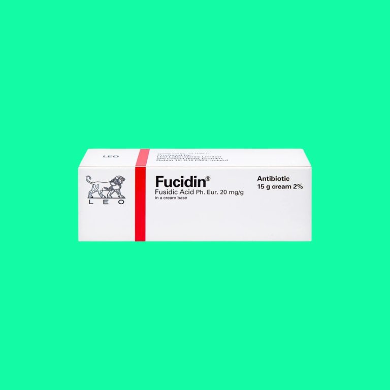 Thuốc Fucidin điều trị các nhiễm khuẩn da nguyên phát và thứ phát