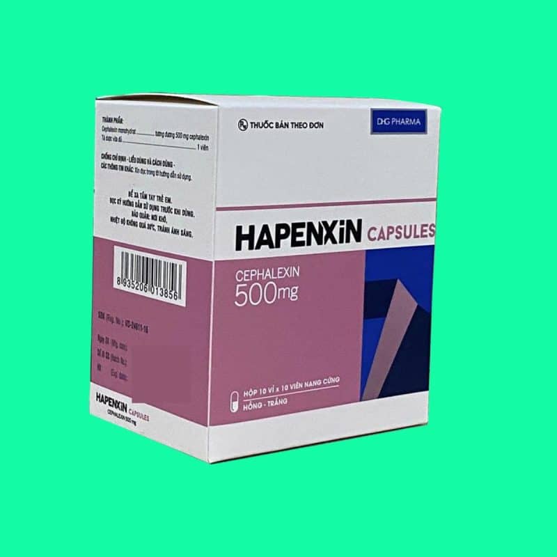 Thuốc Hapenxin Capsules dùng điều trị tình trạng nhiễm khuẩn