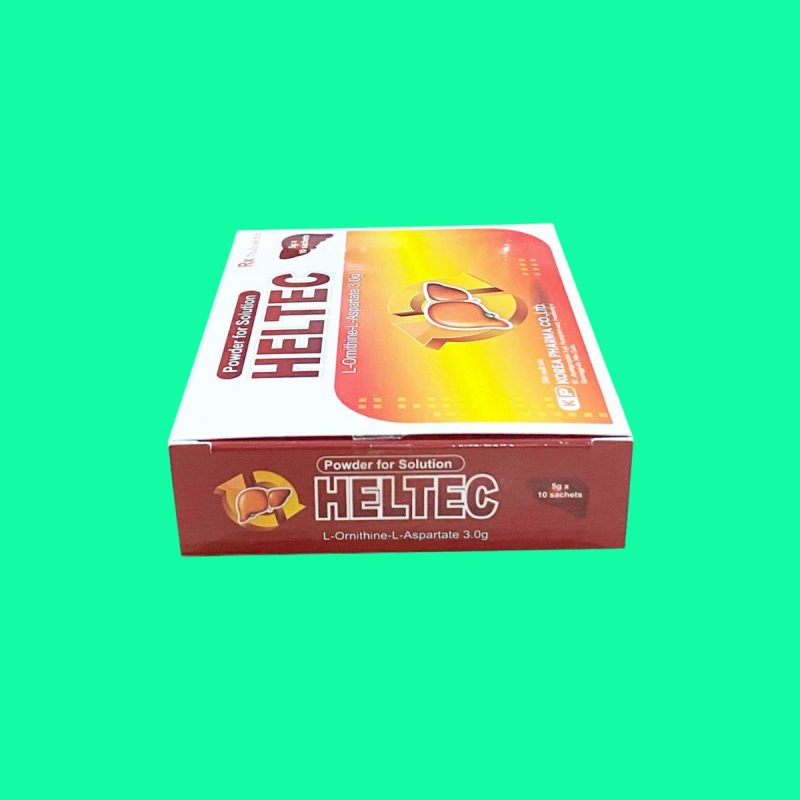 Thuốc Heltec 3g điều trị tăng amoniac máu do bệnh gan cấp và mạn tính