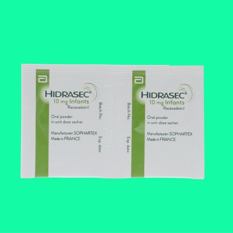 Hidrasec 10 mg Infants điều trị triệu chứng tiêu chảy cấp