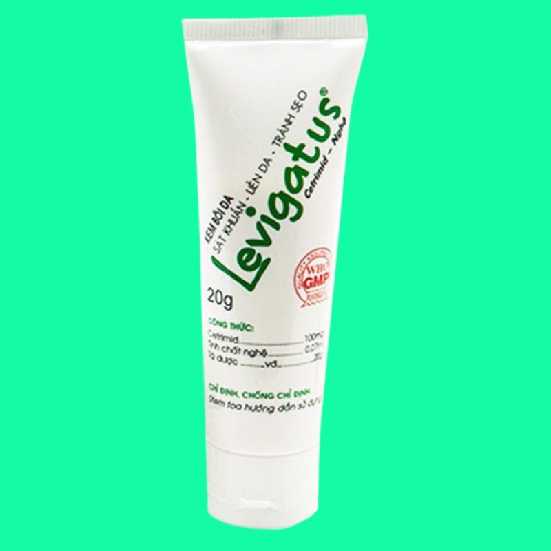 Kem bôi Levigatus Traphaco 20g điều trị mụn trứng cá, mụn mủ
