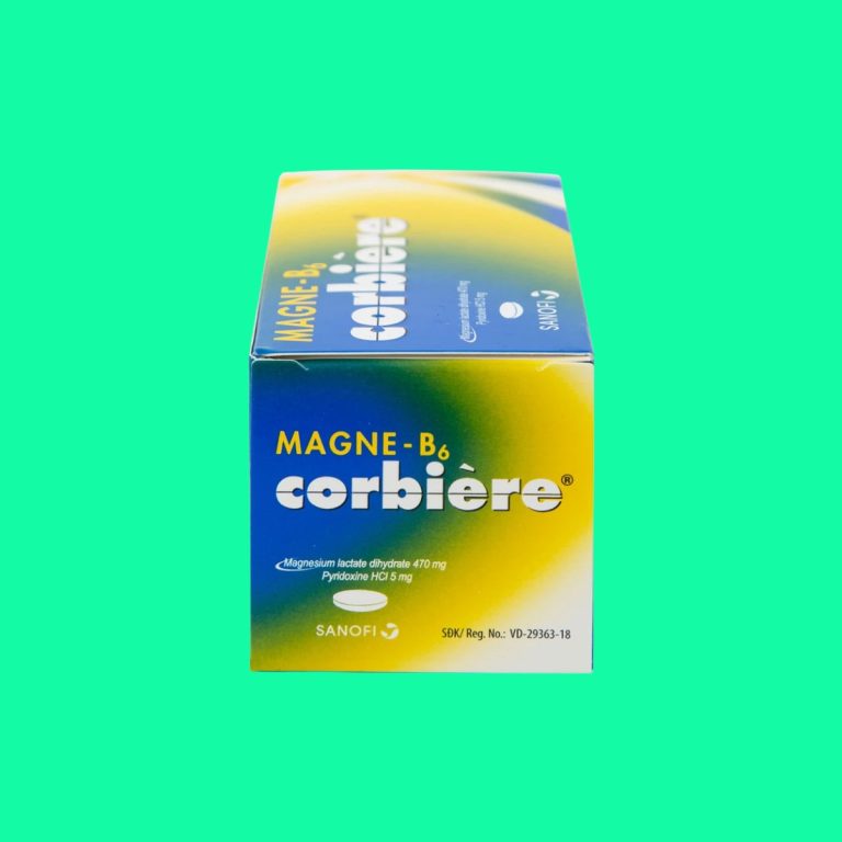 Magne-B6 Corbière Sanofi điều trị các trường hợp thiếu hụt Magnesi