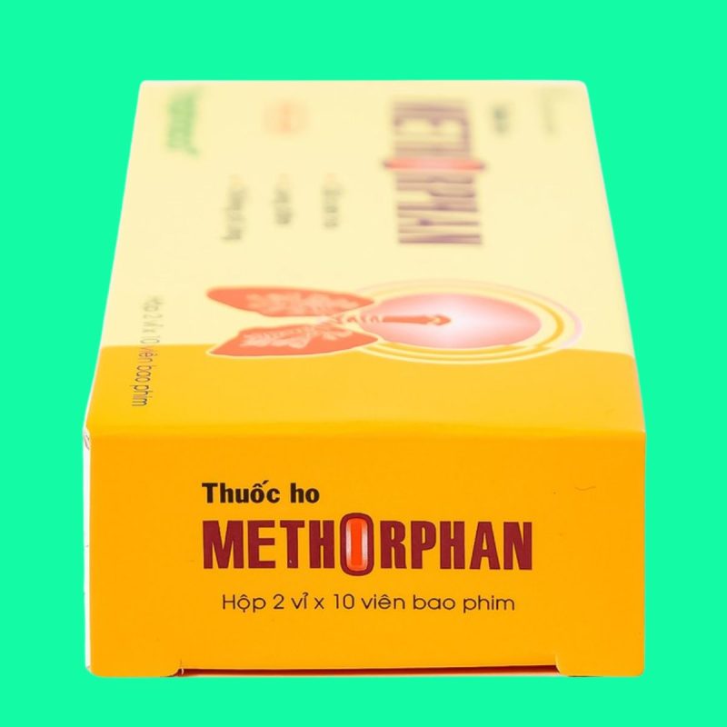 Thuốc Methorphan Traphaco hộp 20 viên giúp giảm ho, long đờm