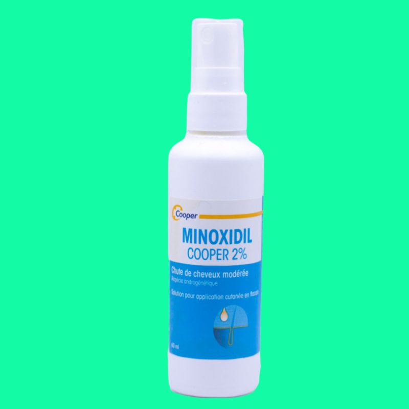Minoxidil Cooper 2% có tác dụng hỗ trợ cải thiện tình trạng rụng tóc