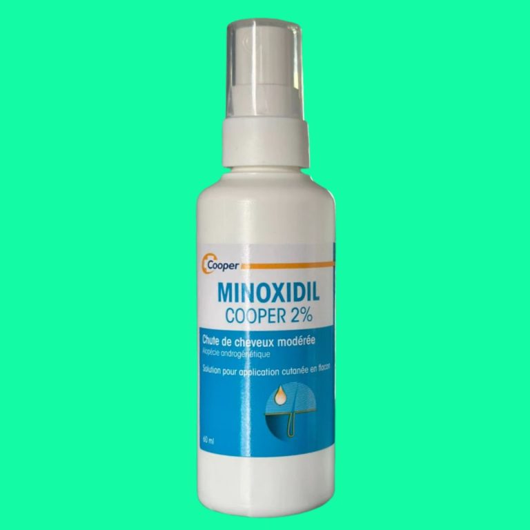 Minoxidil Cooper 2% có tác dụng hỗ trợ cải thiện tình trạng rụng tóc