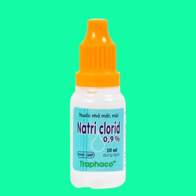Thuốc Natri Clorid 0.9% Traphaco có tác dụng vệ sinh mắt và mũi