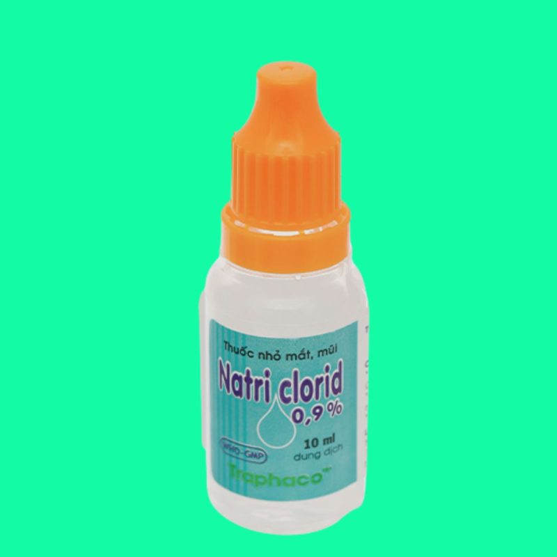 Thuốc Natri Clorid 0.9% Traphaco có tác dụng vệ sinh mắt và mũi