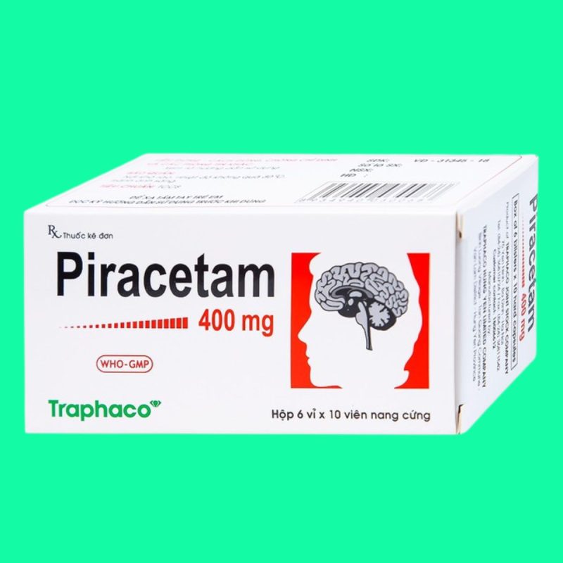 Thuốc Piracetam 400mg Traphaco cải thiện chức năng nhận thức