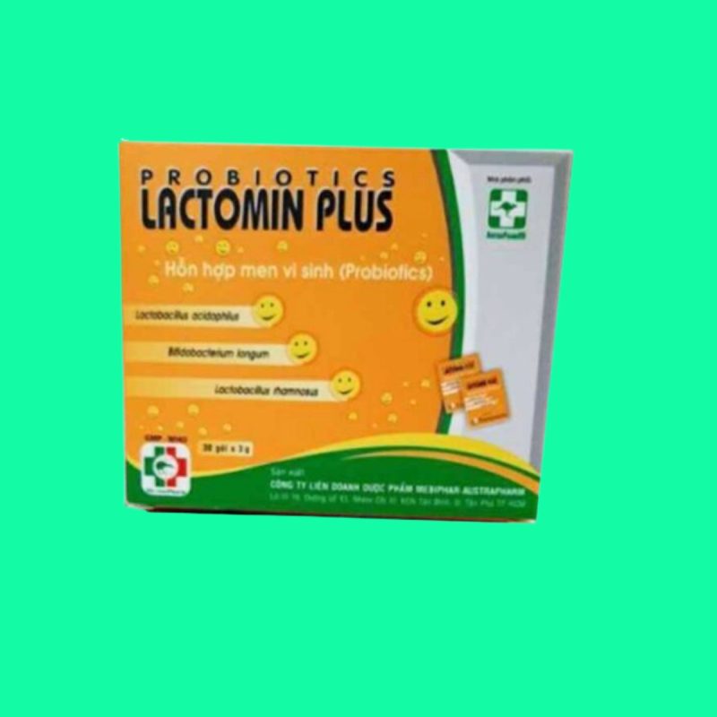 Probiotics Lactomin Plus Mebiphar hỗ trợ cân bằng hệ tiêu hóa