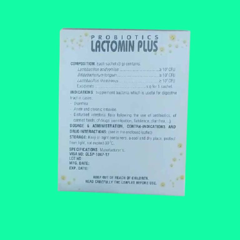 Probiotics Lactomin Plus Mebiphar hỗ trợ cân bằng hệ tiêu hóa