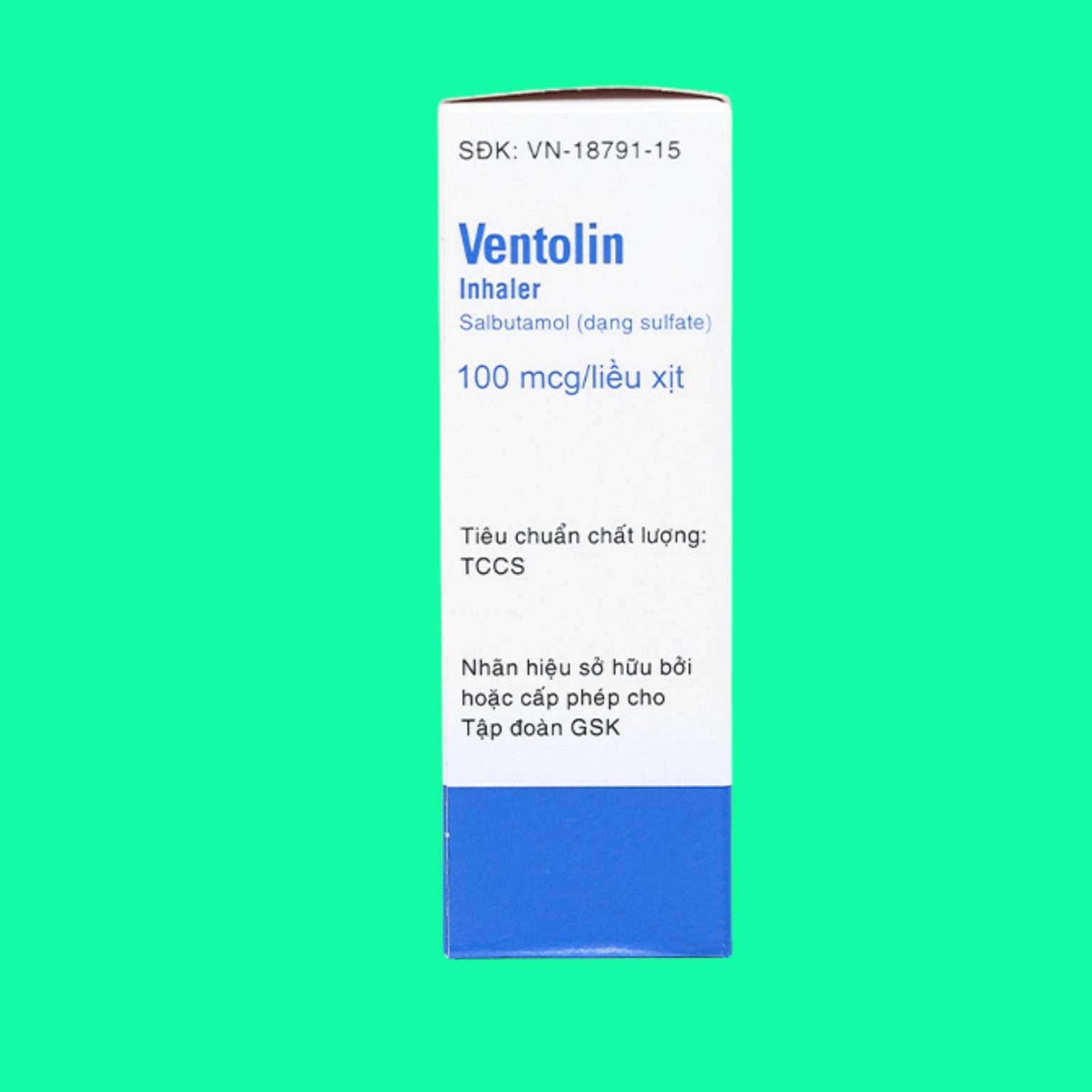 Thuốc Ventolin Inhaler điều trị và ngăn ngừa co thắt phế quản