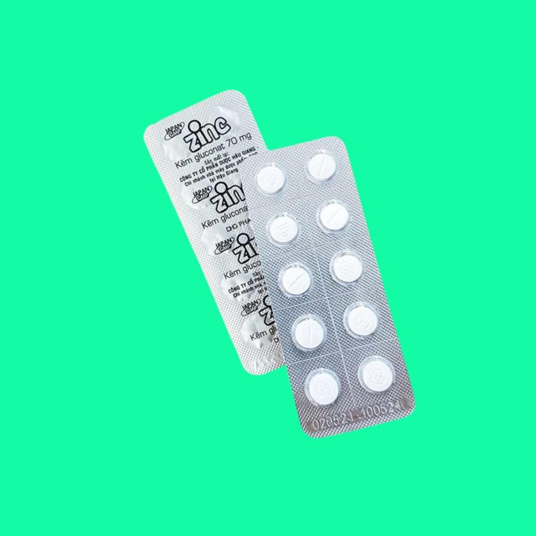 Thuốc Zinc 70mg DHG phòng ngừa và điều trị các tình trạng thiếu kẽm