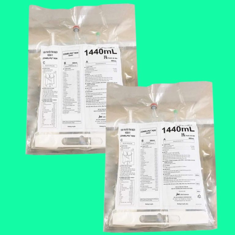 Combilipid Peri JW Pharmaceutical 1440ml cung cấp chất dinh dưỡng