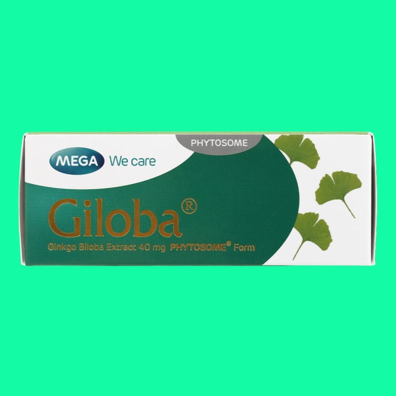 Giloba 40mg MEGA We care cải thiện triệu chứng suy tuần hoàn não