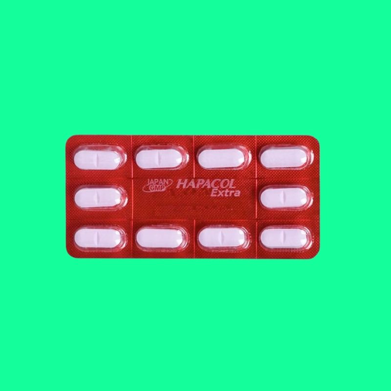 Thuốc Hapacol Extra 500mg hạ sốt, giảm đau đầu, đau răng, đau cơ