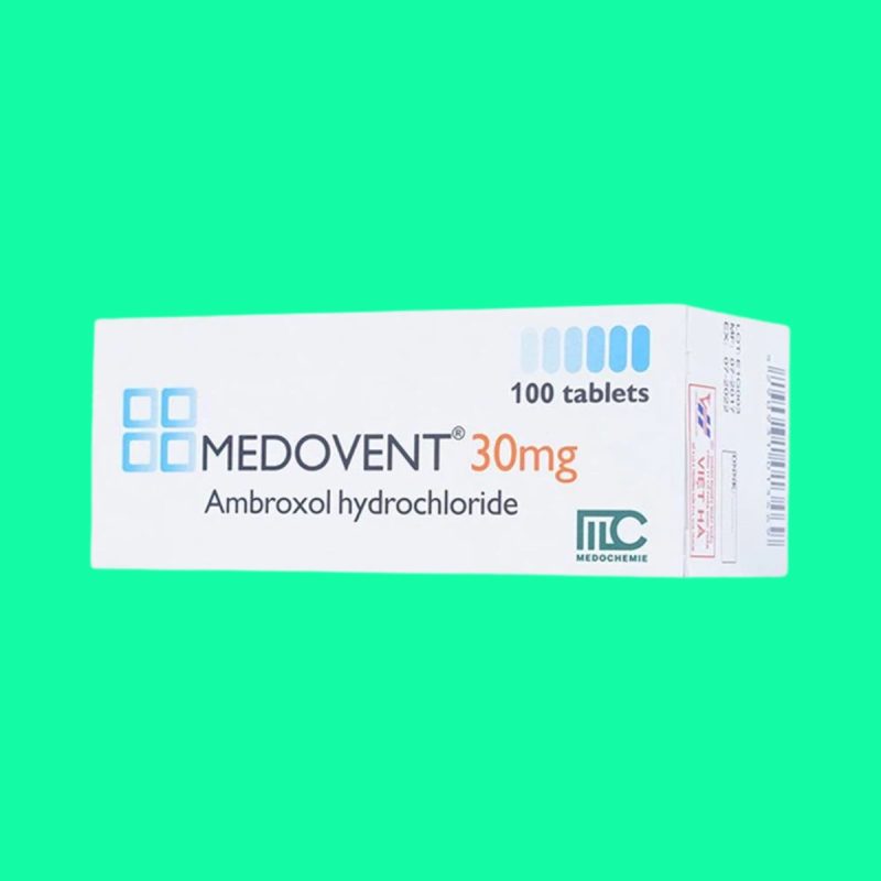 Medovent 30mg Medochemie điều trị bệnh phế quản - phổi cấp và mạn tính