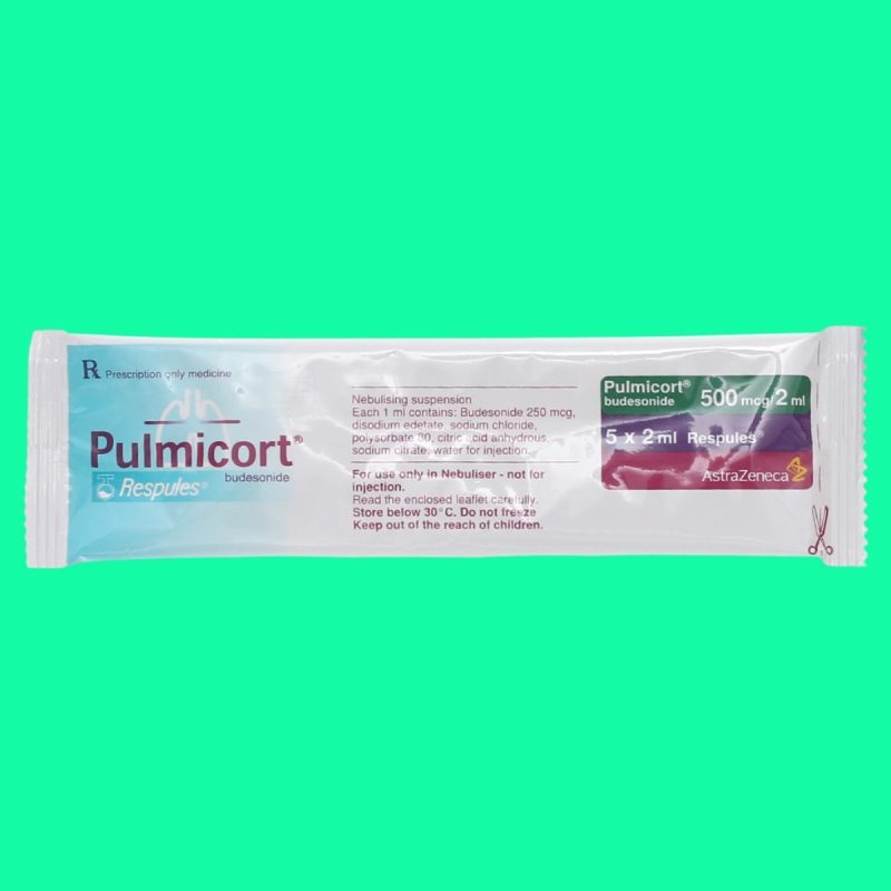 Pulmicort Respules 500mcg/2ml được chỉ định điều trị hen phế quản