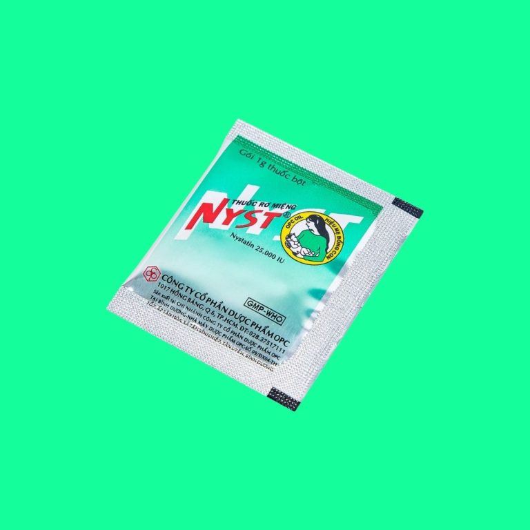 Thuốc Rơ Miệng NYST điều trị nấm Candida miệng (đẹn), tưa lưỡi