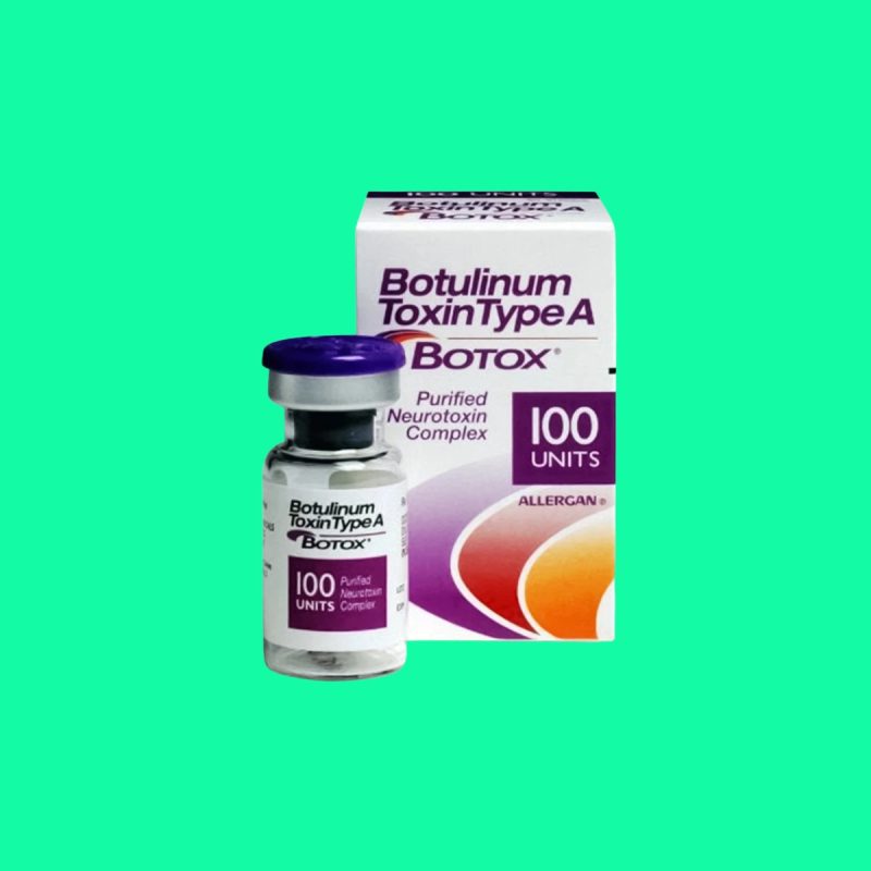 Thuốc Botulinum Toxin Type A Botox Allergan 100 units trị rối loạn da