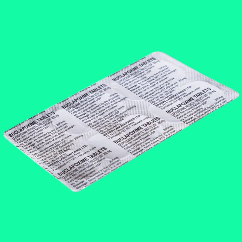Thuốc Buclapoxime Tablets 200mg điều trị niễm khuẩn đường hô hấp trên