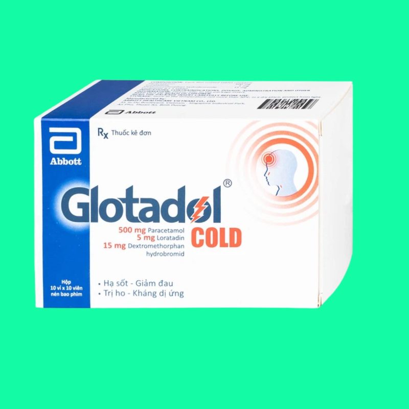 Thuốc Glotadol Cold giảm triệu chứng cảm lạnh, cảm cúm nhanh chóng ...