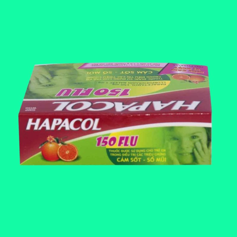 Thuốc Hapacol 150 Flu điều trị triệu chứng viêm mũi, viêm xoang, đau ...