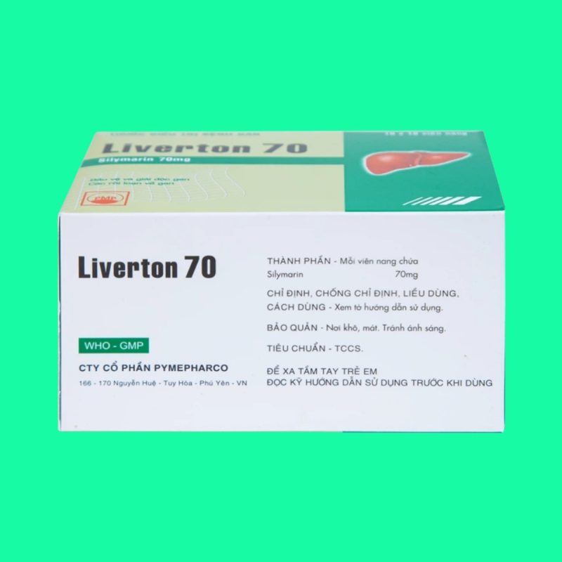Thuốc Liverton 70mg điều trị viêm gan, xơ gan