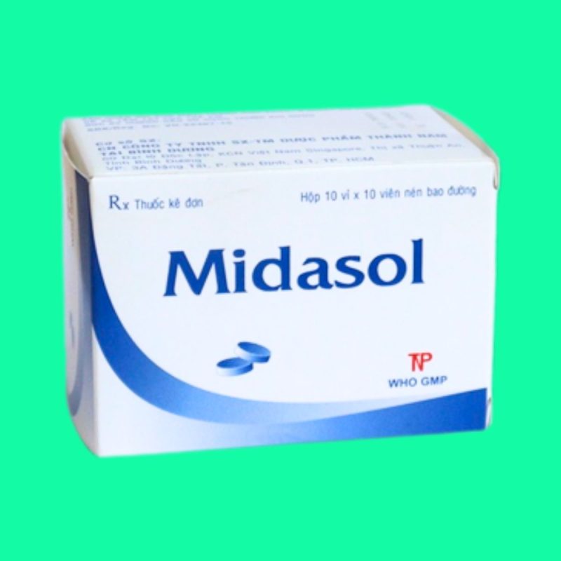 Thuốc Midasol cải thiện viêm, đau do nhiễm trùng đường niệu dưới