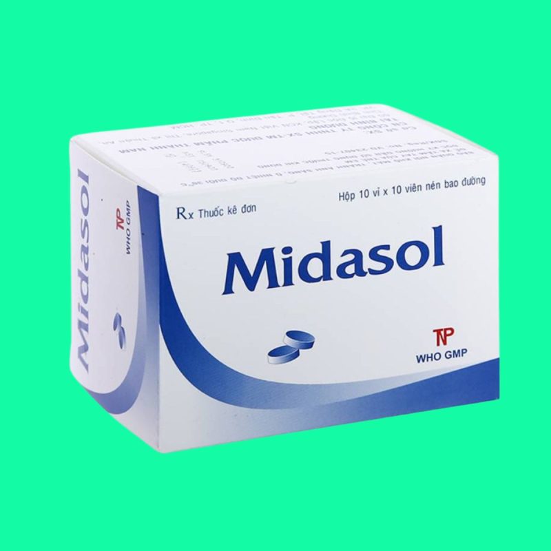 Thuốc Midasol cải thiện viêm, đau do nhiễm trùng đường niệu dưới