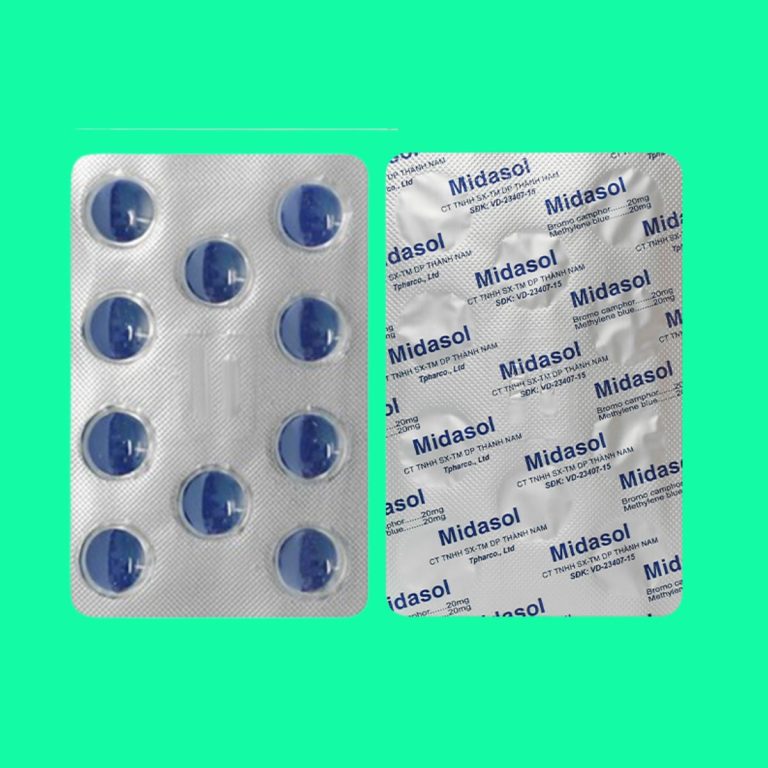 Thuốc Midasol cải thiện viêm, đau do nhiễm trùng đường niệu dưới