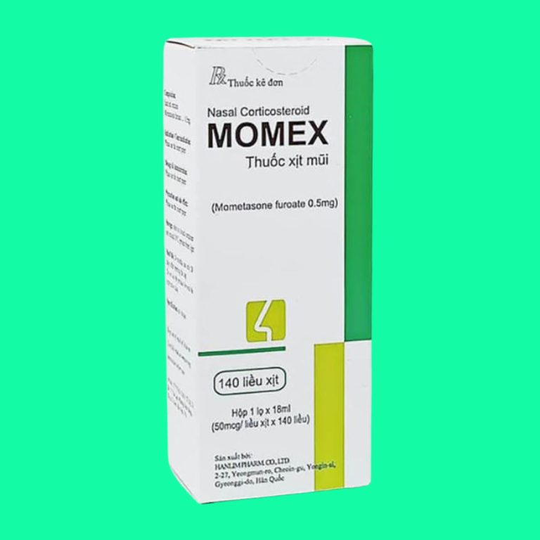Thuốc Momex Nasal Spray điều trị viêm mũi dị ứng quanh năm, theo mùa