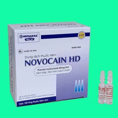 Thuốc Novocain 3% HDpharma có tác dụng gây tê trong thủ thuật