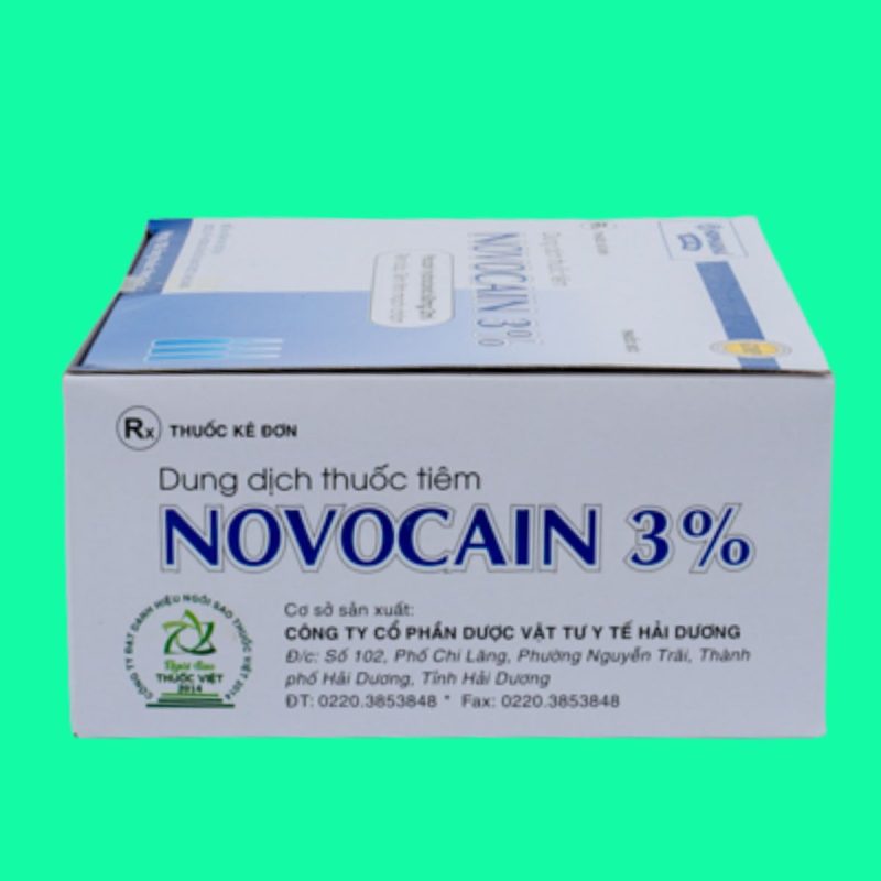 Thuốc Novocain 3% HDpharma có tác dụng gây tê trong thủ thuật