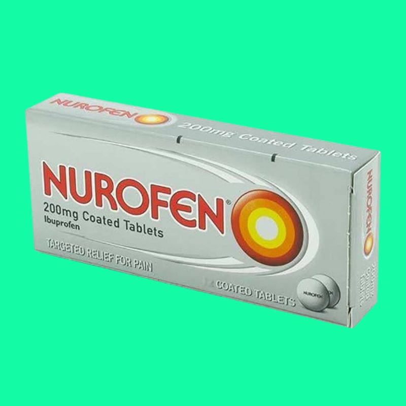 Thuốc Nurofen 200mg coated tablets giảm đau nửa đầu, đau dây thần kinh