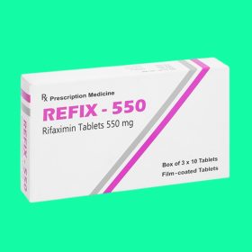 Thuốc Refix-550 điều trị hội chứng ruột kích thích ở người lớn