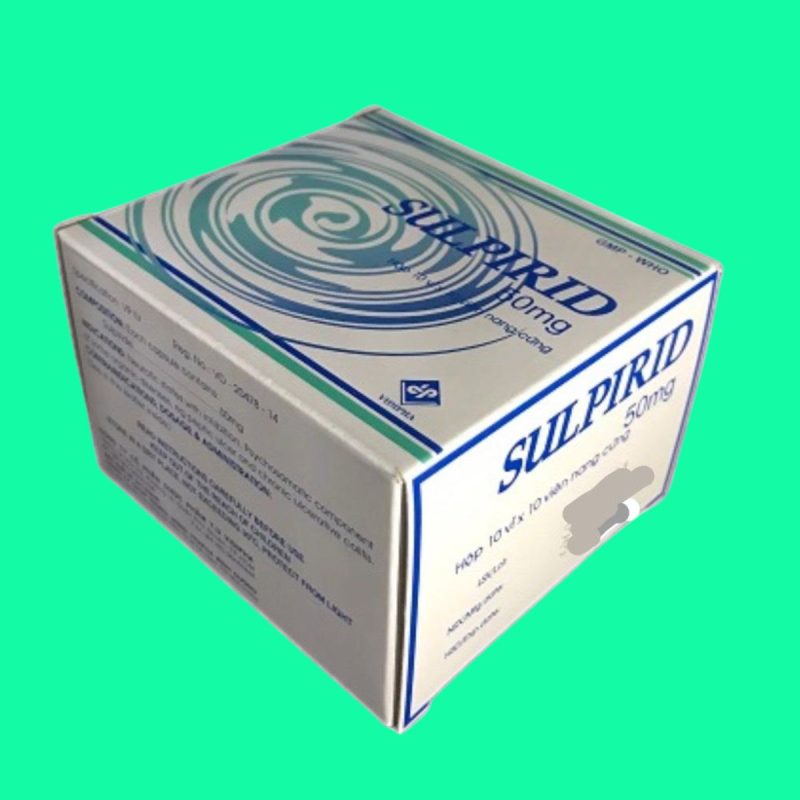 Thuốc Sulpirid 50mg Vidipha có tác dụng điều trị tâm thần phân liệt