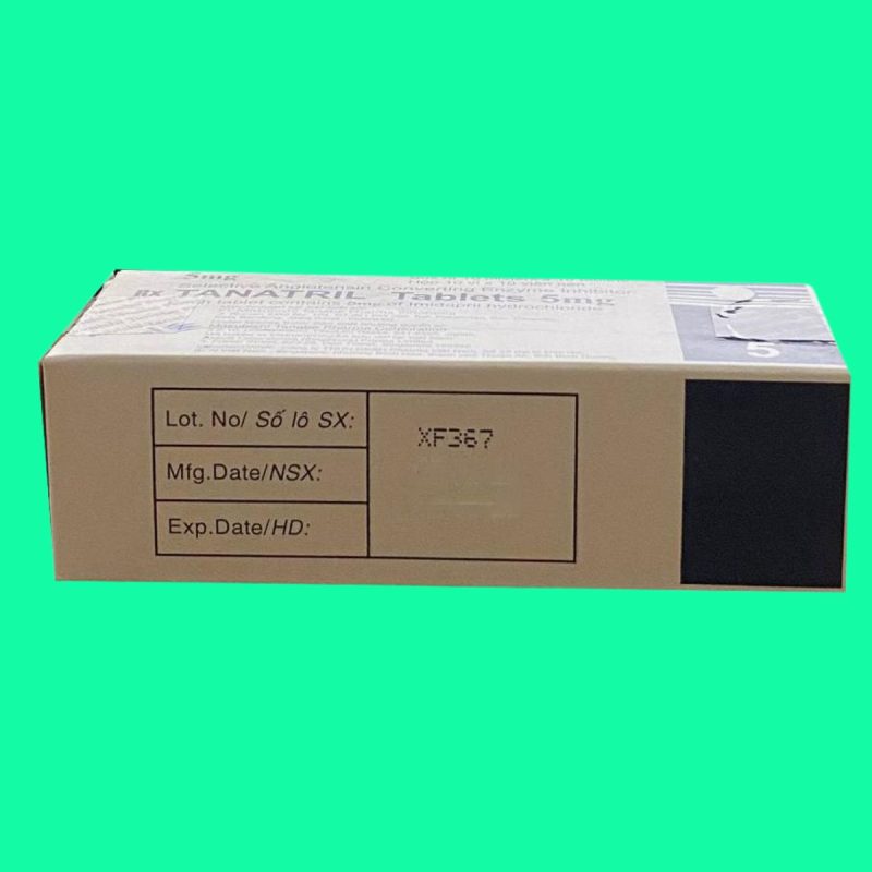 Thuốc Tanatril Tablets 5mg điều trị tình trạng tăng huyết áp