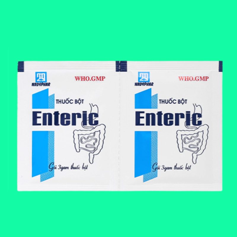 Thuốc Enteric Nadyphar gói 3g dùng điều trị viêm ruột cấp và mạn tính