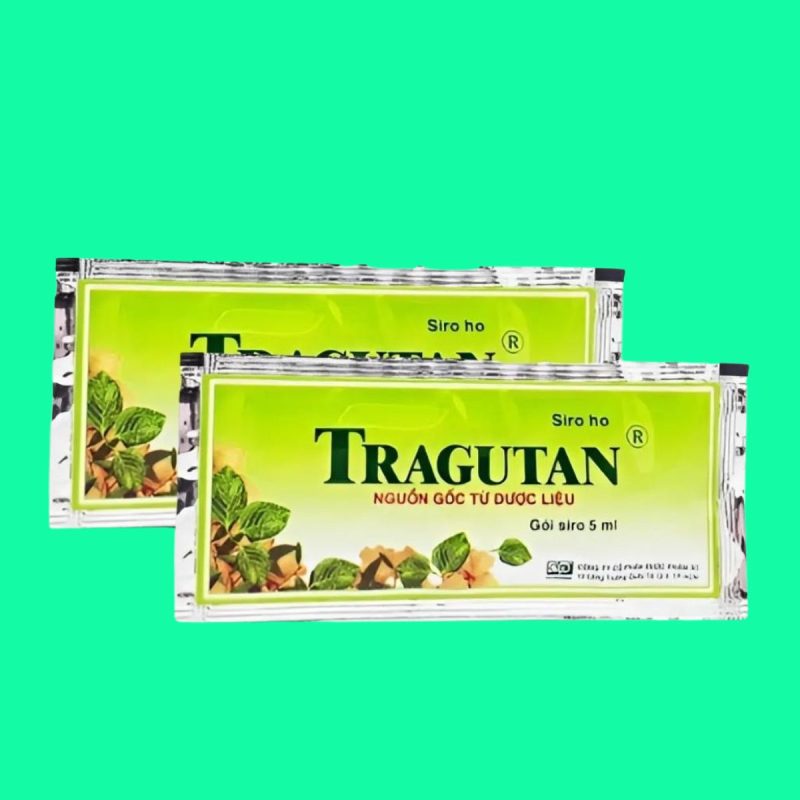 Siro Tragutan gói 5ml có tác dụng giảm ho do viêm đường hô hấp
