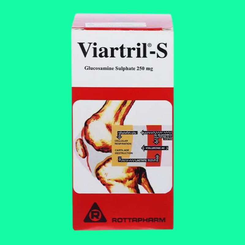 Thuốc Viartril-S 250mg điều trị triệu chứng của bệnh thoái hóa khớp