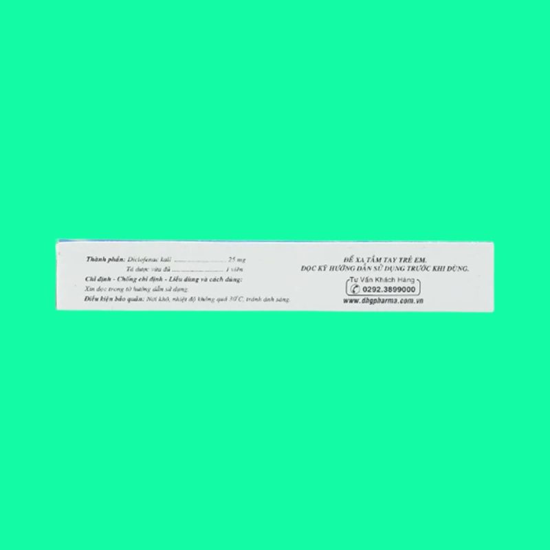 Thuốc Fenaflam 25mg điều trị ngắn hạn các cơn viêm đau cấp tính