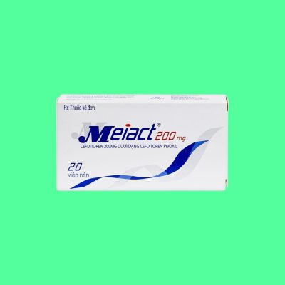 Thuốc Meiact 200mg điều trị nhiễm trùng do các chủng nhạy cảm
