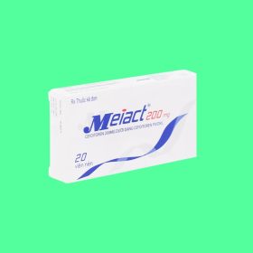Thuốc Meiact 200mg điều trị nhiễm trùng do các chủng nhạy cảm