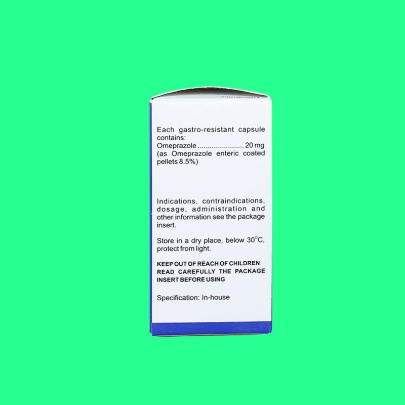Thuốc Omeraz 20mg điều trị và dự phòng viêm loét dạ dày-tá tràng