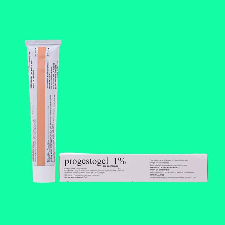 Thuốc Progestogel 1% chỉ định điều trị đau vú, bệnh vú lành tính