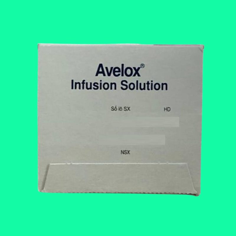 Dung dịch truyền Avelox 400mg/250ml điều trị viêm phổi cộng đồng nhẹ-vừa