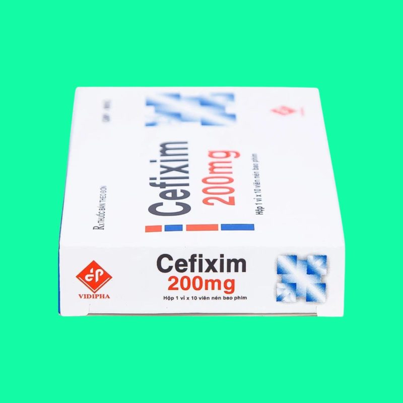 Thuốc Cefixim 200mg Vidipha điều trị viêm bể thận không biến chứng