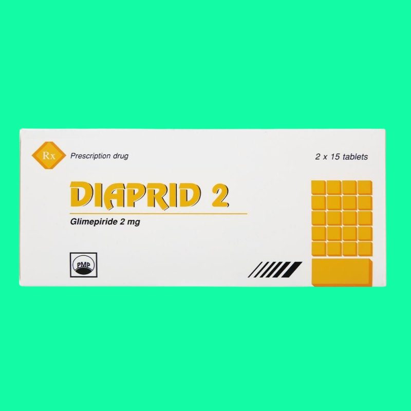 Thuốc Diaprid 2 điều trị đái tháo đường typ II không phụ thuộc insulin