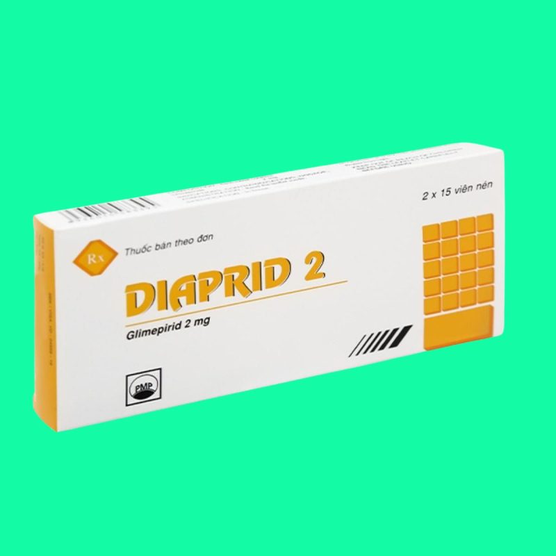 Thuốc Diaprid 2 điều trị đái tháo đường typ II không phụ thuộc insulin